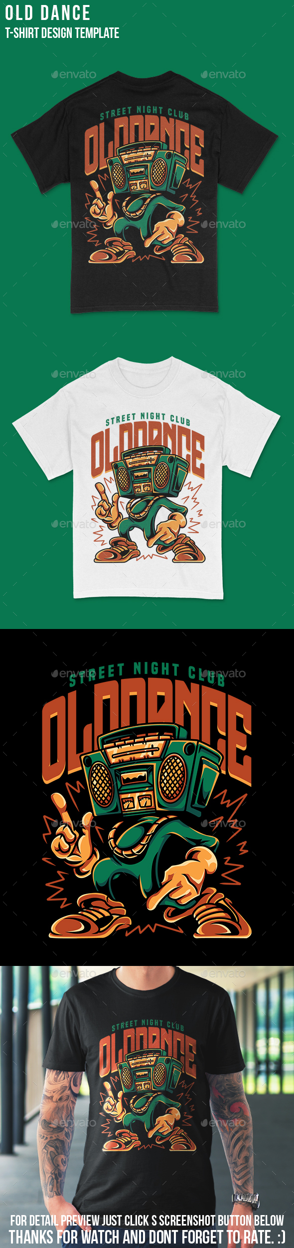 Random T-Shirt Designs & Graphics from GraphicRiver