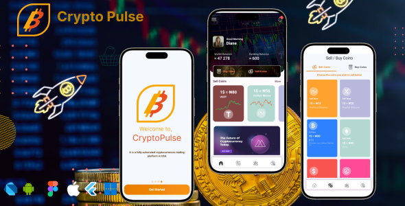Flutter Crypto Pulse Tracker Flutter App For Cryptocurrency Flutter Last Version Graphicfort 5227
