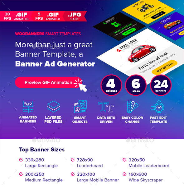 Banners & Ad Templates from GraphicRiver