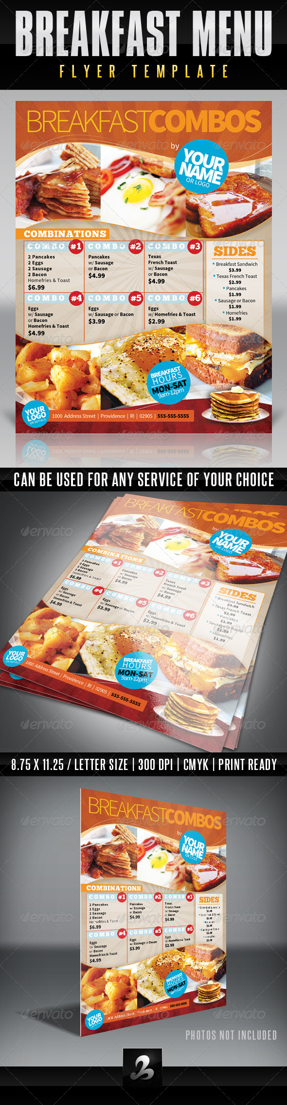 Breakfast Graphics, Designs & Templates | GraphicRiver