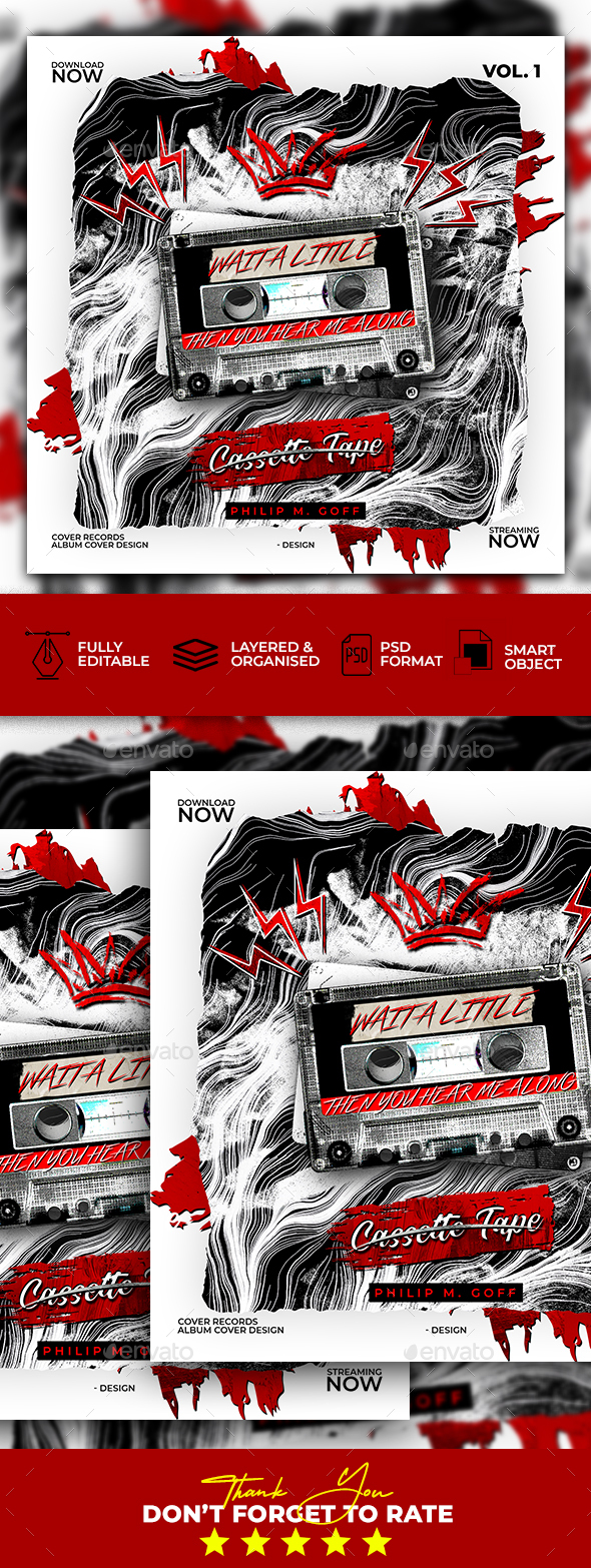 Cassette Graphics, Designs & Templates | GraphicRiver