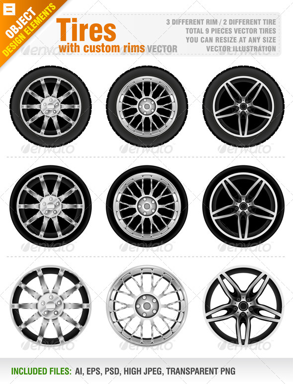 Tire Graphics, Designs & Templates | GraphicRiver