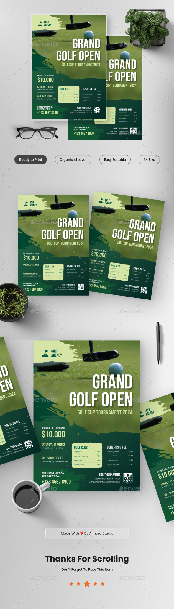 Golf Graphics, Designs & Templates | GraphicRiver