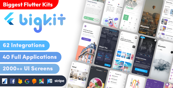 Flutter Biggest Ui Kits And Flutter Big Materials Flutter 30 Ui Kit In Flutter Kit Flutter