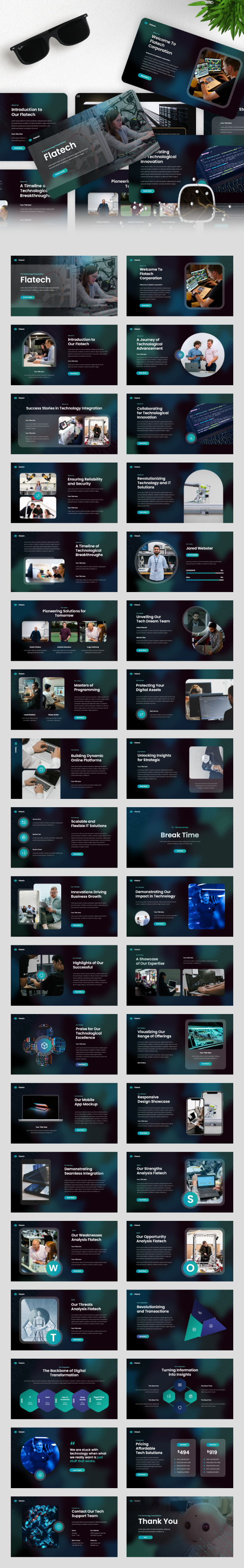 Technology PowerPoint Templates | GraphicRiver