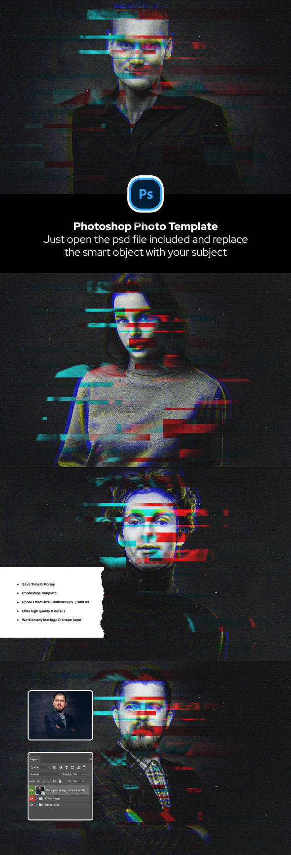 Glitch Graphics, Designs & Templates | GraphicRiver