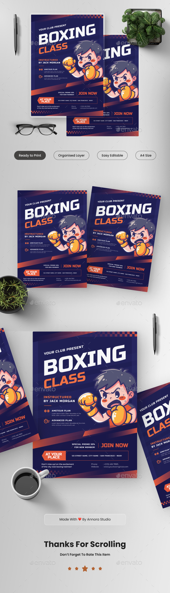Boxing Graphics, Designs & Templates | GraphicRiver