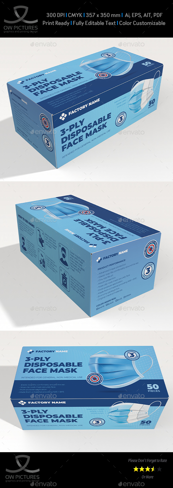 Packaging Templates from GraphicRiver