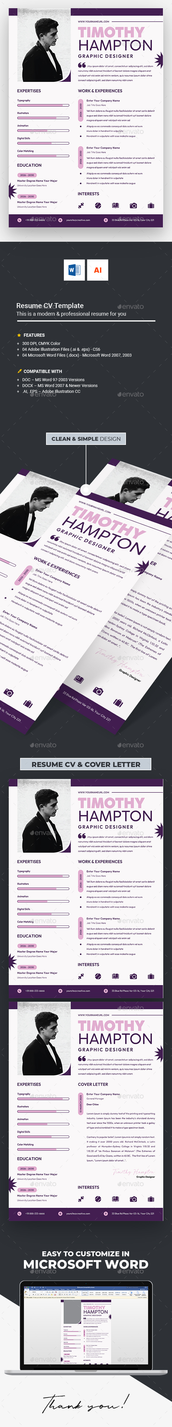 CV Graphics, Designs & Templates | GraphicRiver