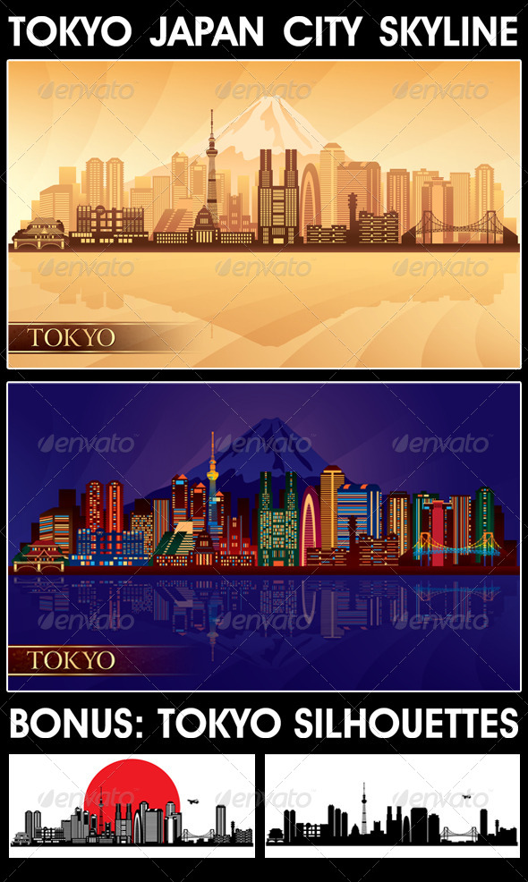 Tokyo Graphics, Designs & Templates from GraphicRiver