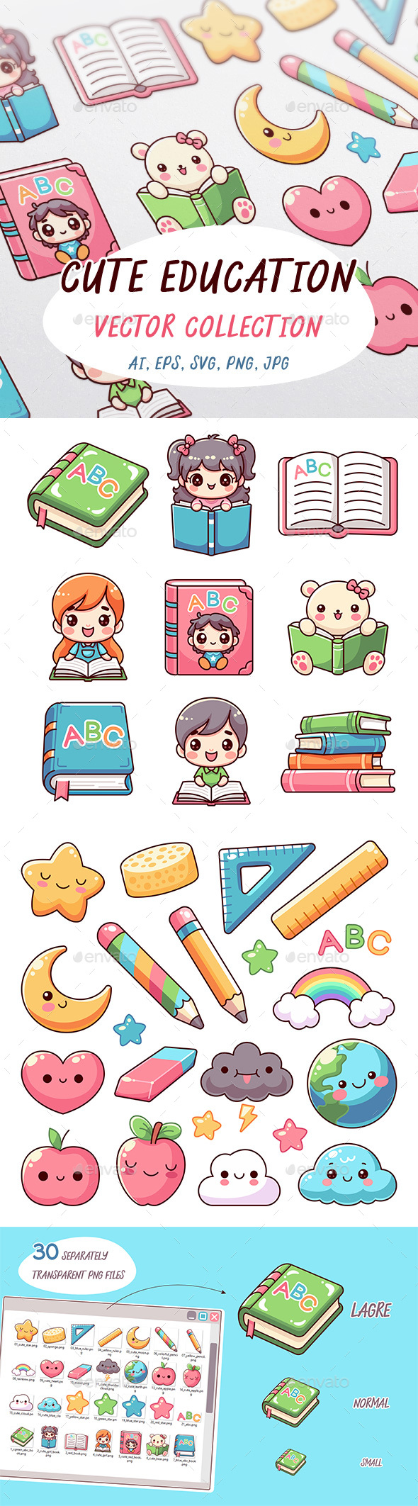 Cute Graphics, Designs & Templates | GraphicRiver