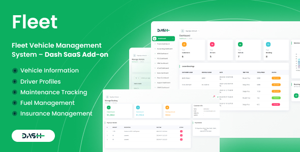 Fleet Management System Plugins, Code & Scripts | CodeCanyon
