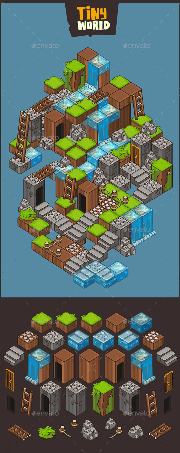 Game Tilesets from GraphicRiver