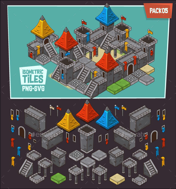 Game Tilesets from GraphicRiver