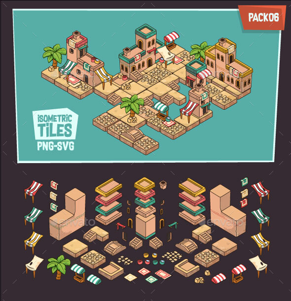 Game Tilesets from GraphicRiver