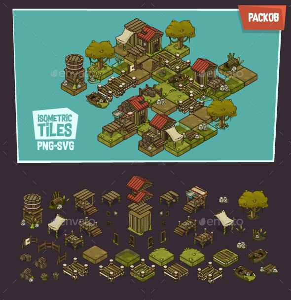 Game Tilesets From Graphicriver
