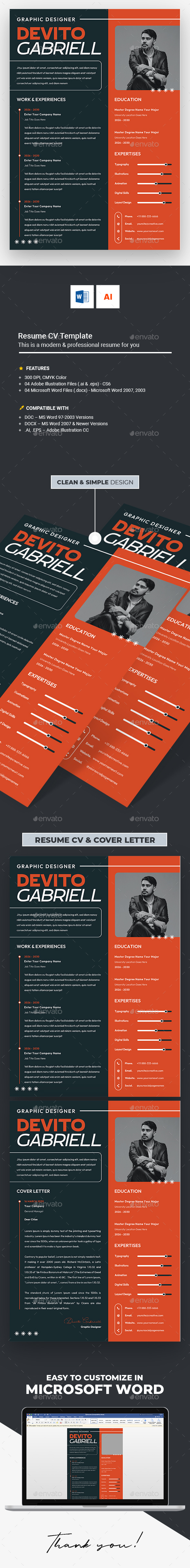 CV Graphics, Designs & Templates | GraphicRiver