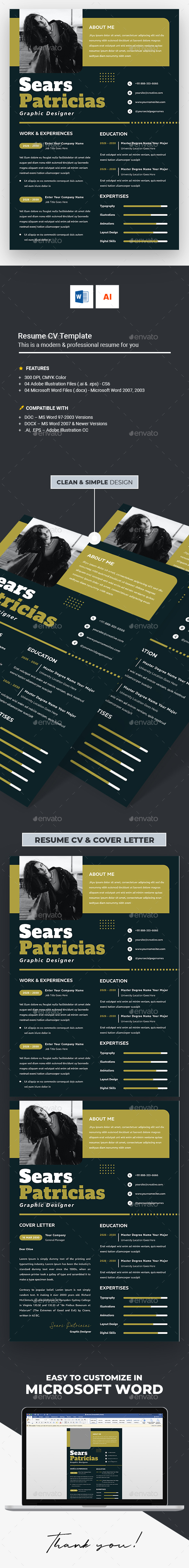CV Graphics, Designs & Templates | GraphicRiver