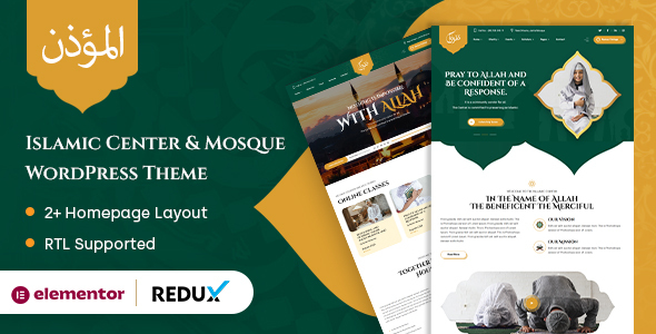Mosque Website Templates | ThemeForest