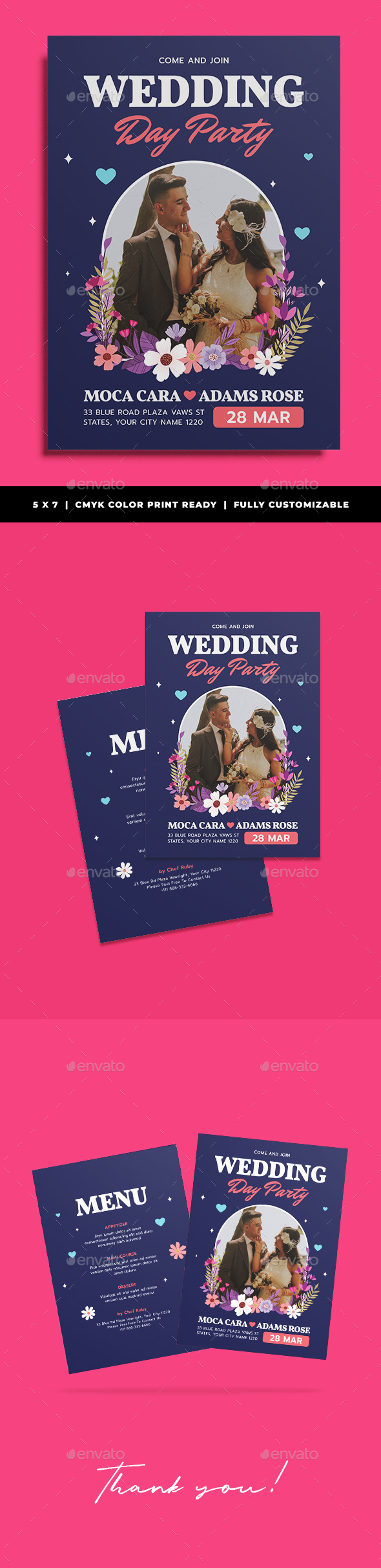 Card Designs & Invite Templates from GraphicRiver