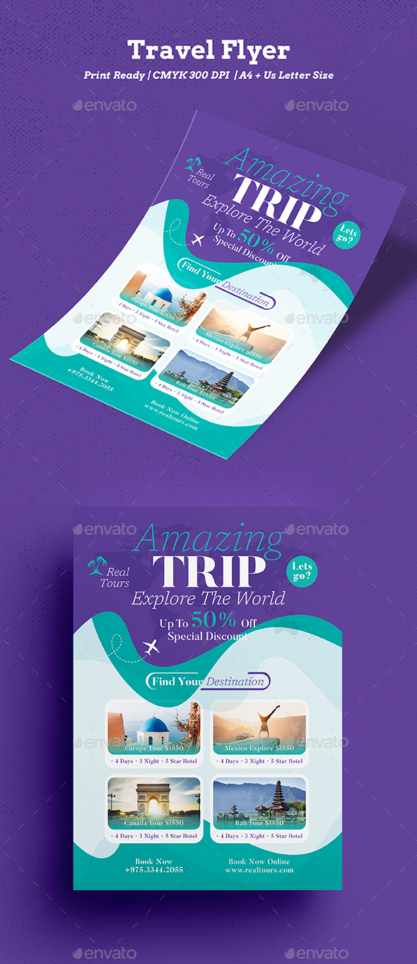 Travel Graphics, Designs & Templates | GraphicRiver