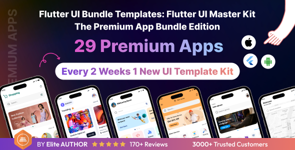 Flutter App Templates and Components - Flutter Templates | CodeCanyon