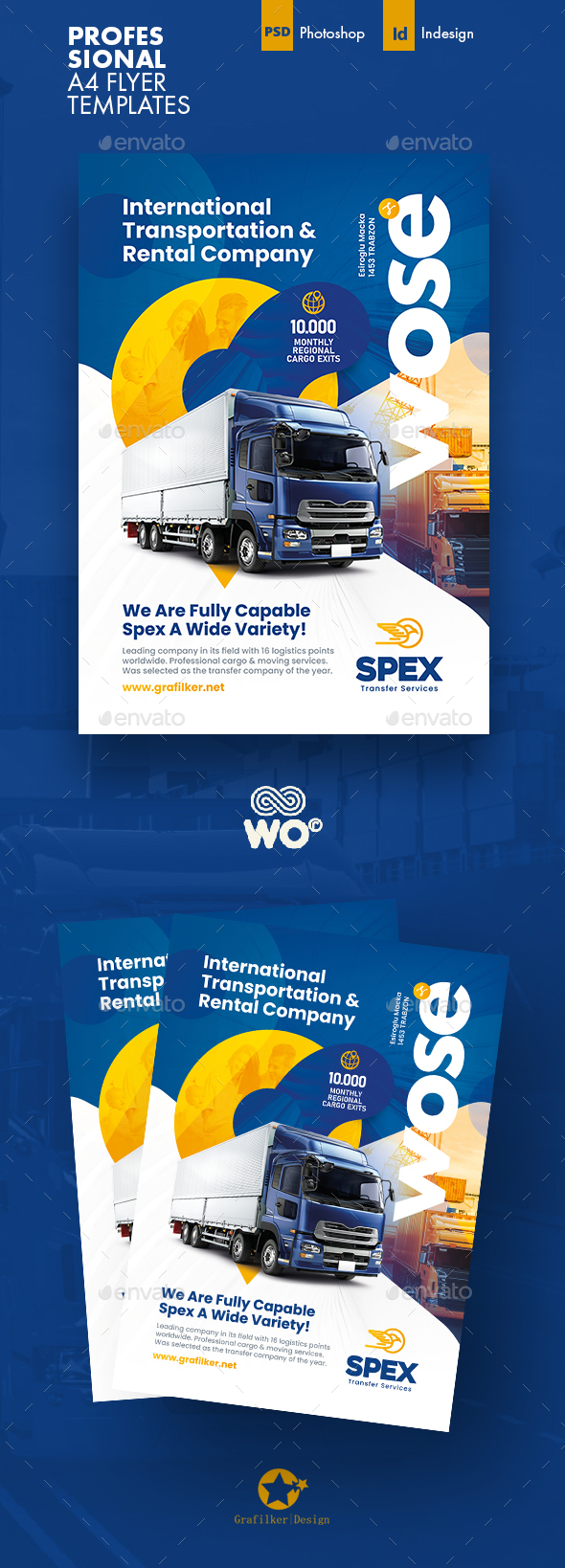 Logistics Graphics, Designs & Templates | GraphicRiver