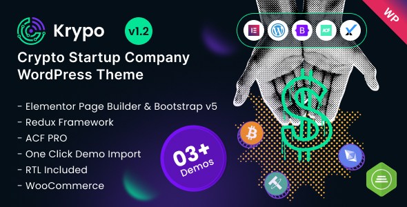Blockchain Website Templates | ThemeForest
