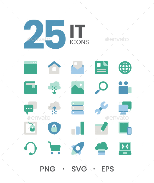 Technology Icons from GraphicRiver
