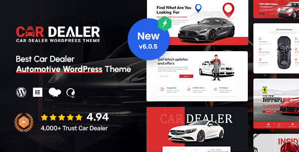 Cars Website Templates | ThemeForest
