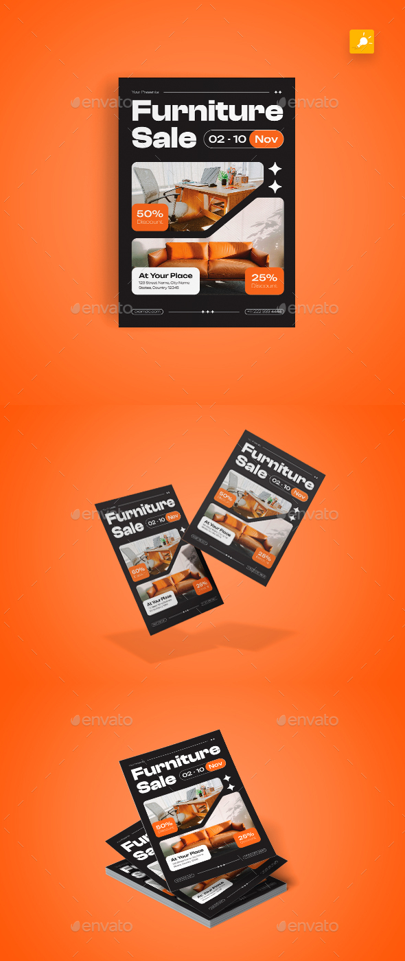 Furniture Flyer Templates | GraphicRiver