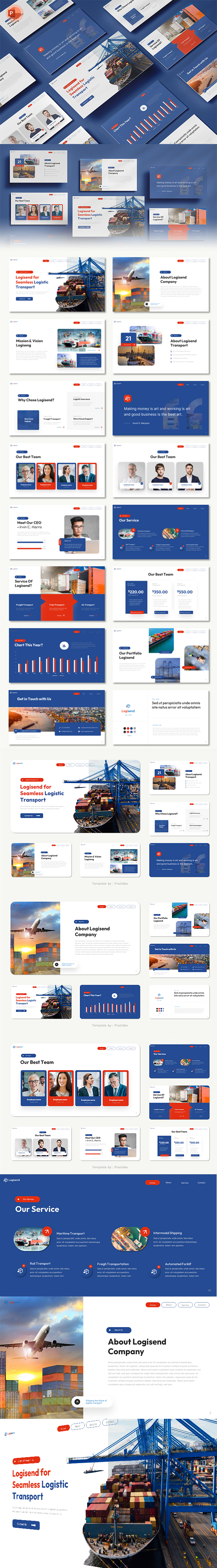 Logistics Graphics, Designs & Templates | GraphicRiver