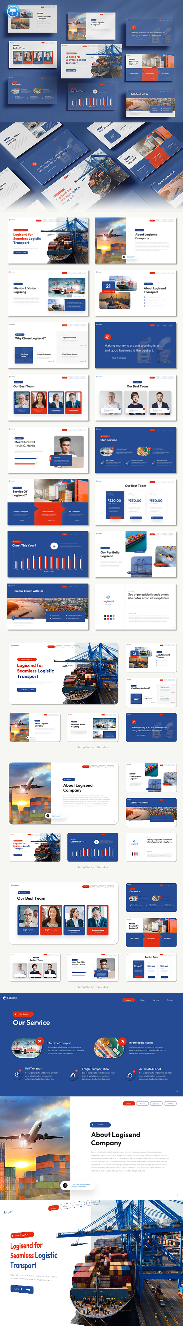 Logistics Graphics, Designs & Templates | GraphicRiver