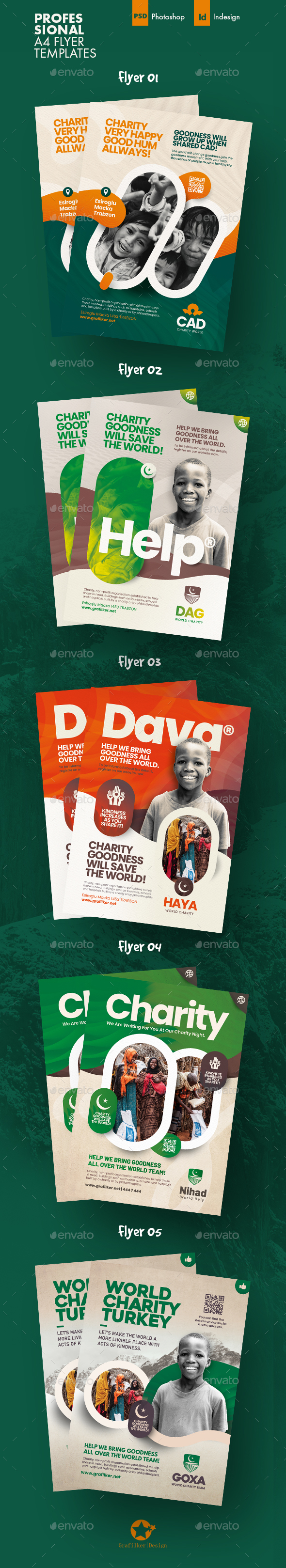 Charity Graphics, Designs & Templates | GraphicRiver