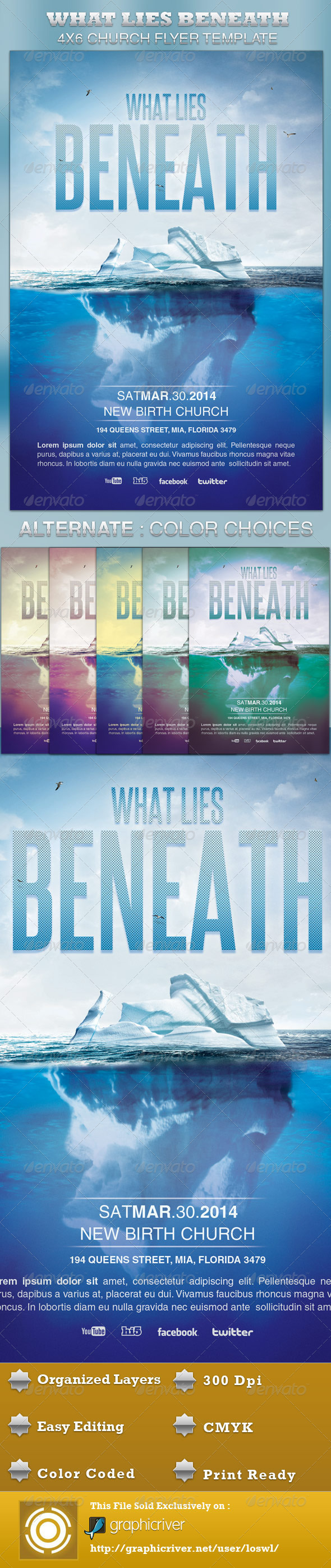 Beneath Graphics, Designs & Templates | GraphicRiver