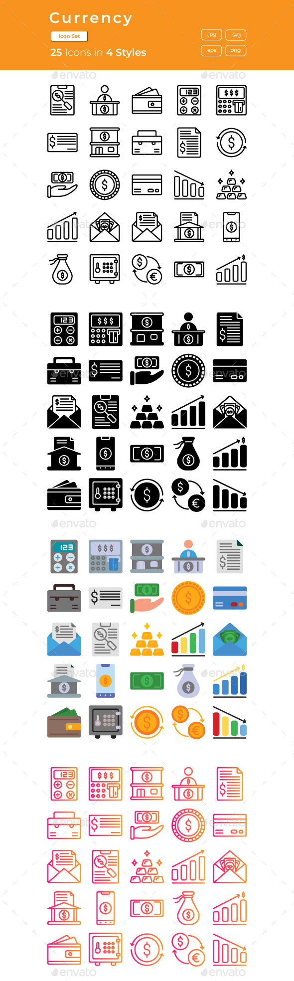 Icons Graphics, Designs & Templates | GraphicRiver