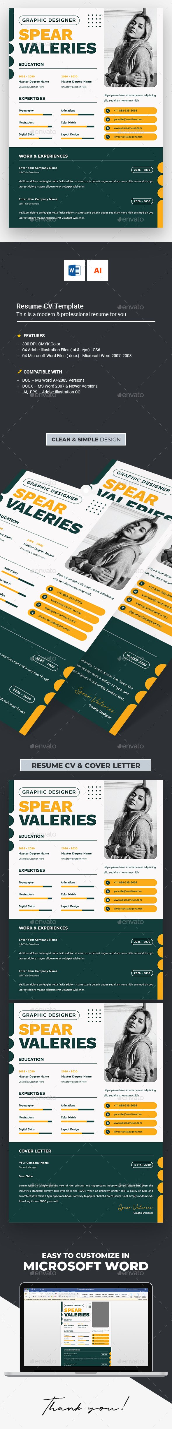CV Graphics, Designs & Templates | GraphicRiver