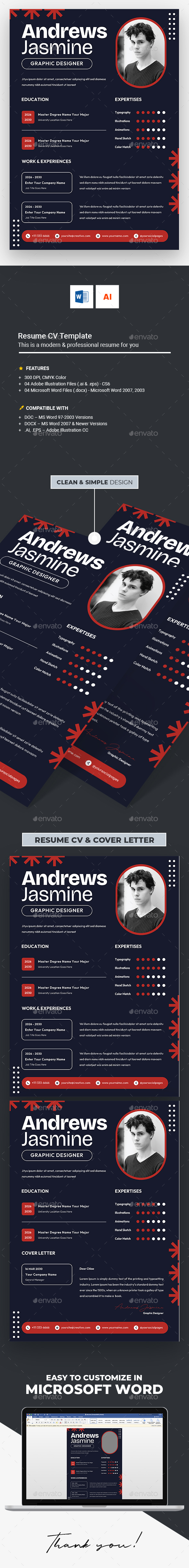 CV Graphics, Designs & Templates | GraphicRiver