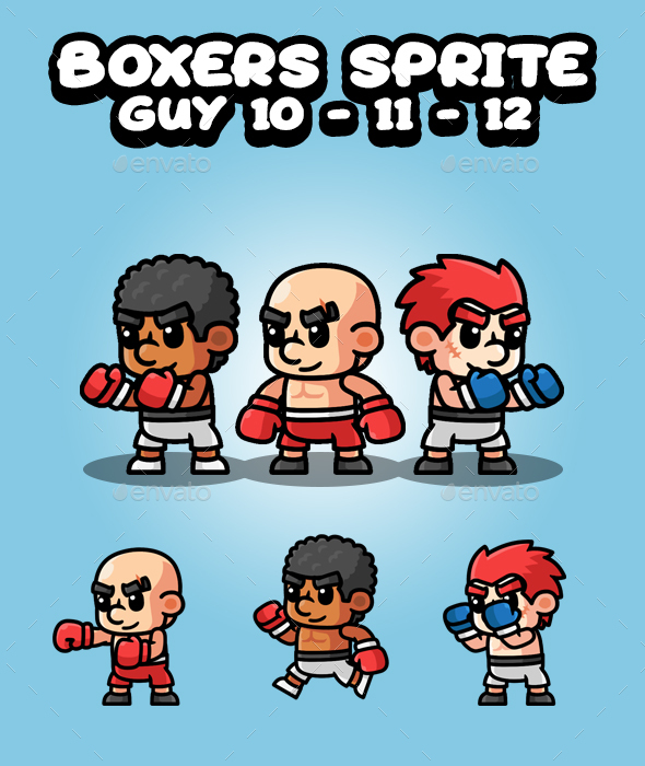 Game Sprites & Sheet Templates from GraphicRiver