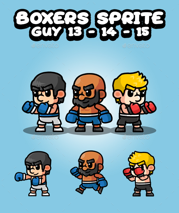 Game Sprites & Sheet Templates from GraphicRiver