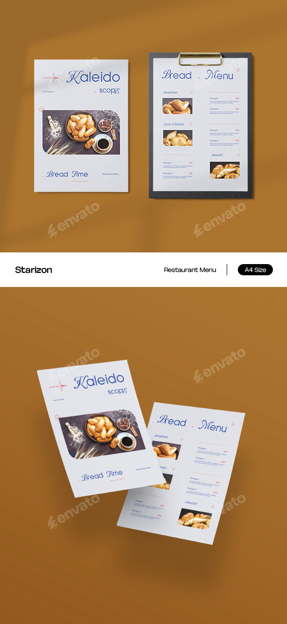 Menu Templates from GraphicRiver