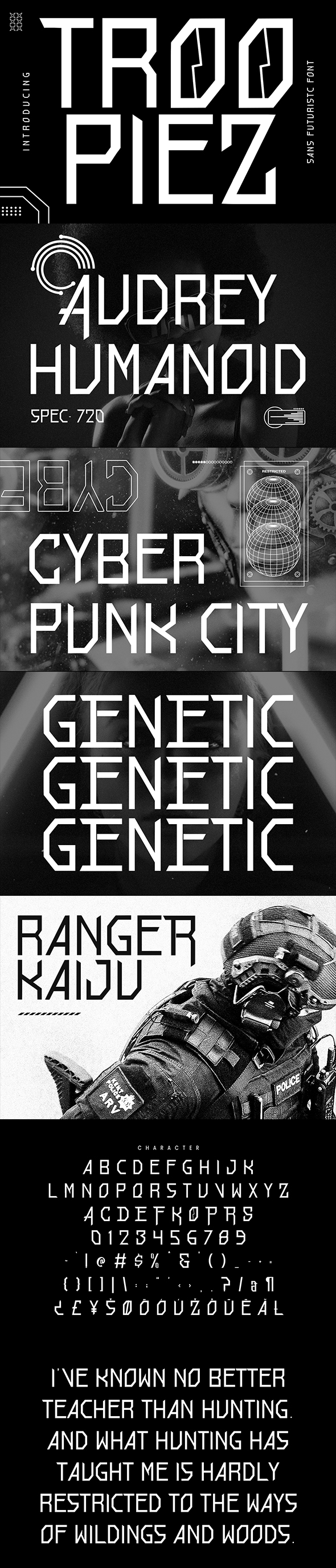 Futuristic Fonts from GraphicRiver