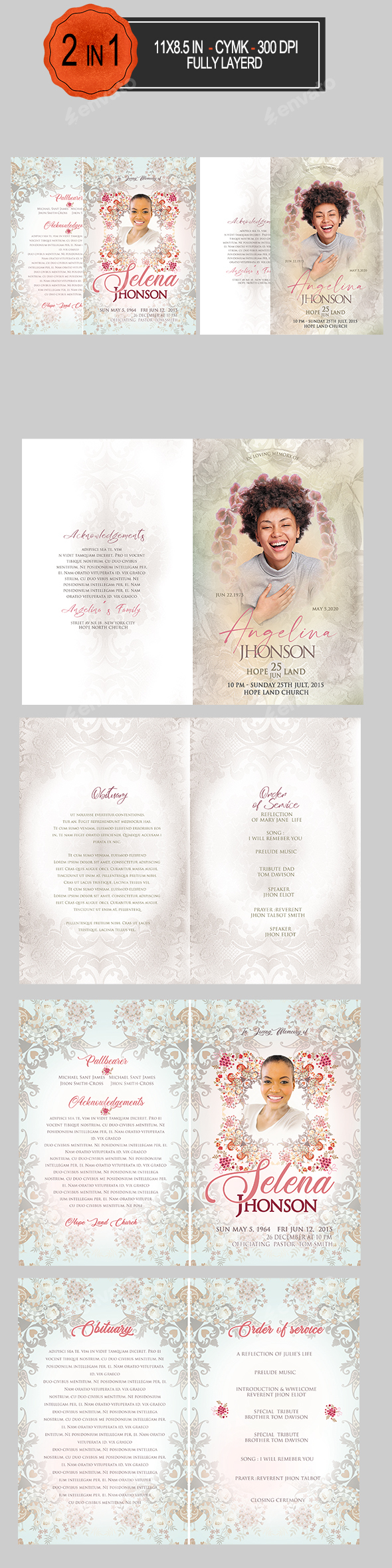 Funeral Graphics, Designs & Templates | GraphicRiver