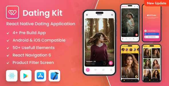Dating Mobile App Templates | CodeCanyon
