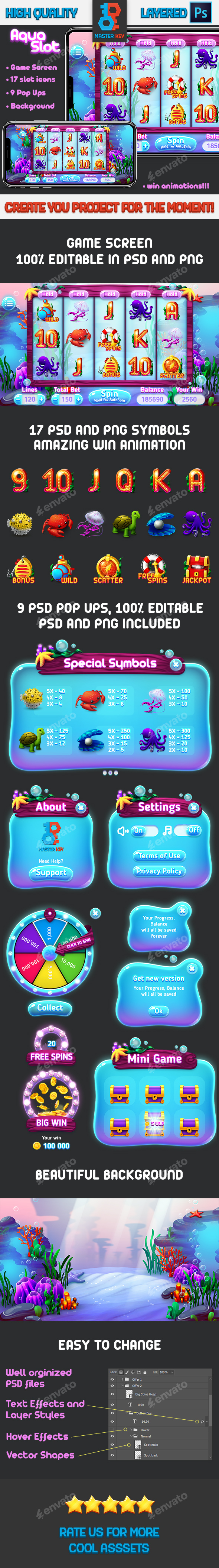 Slots Graphics, Designs & Templates | GraphicRiver