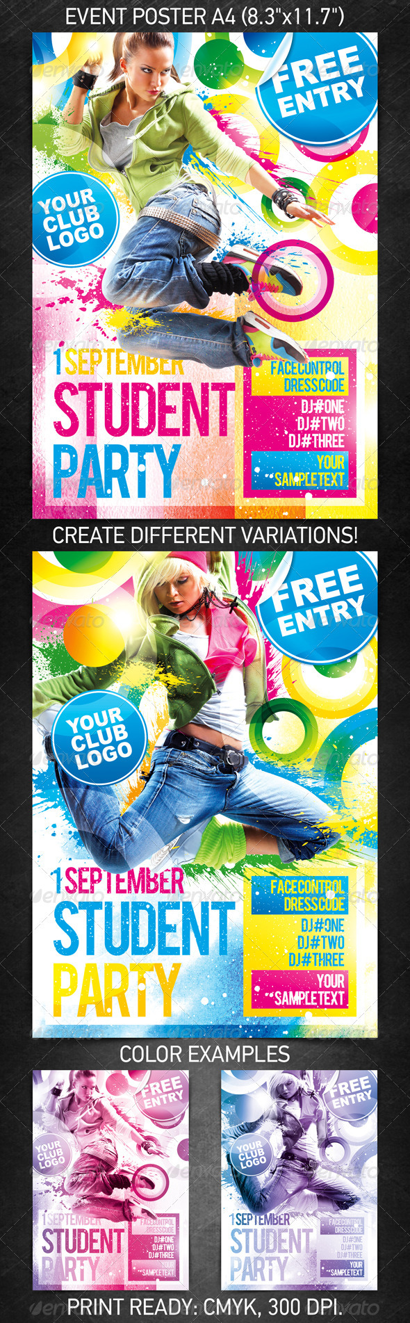 Student Graphics, Designs & Templates from GraphicRiver