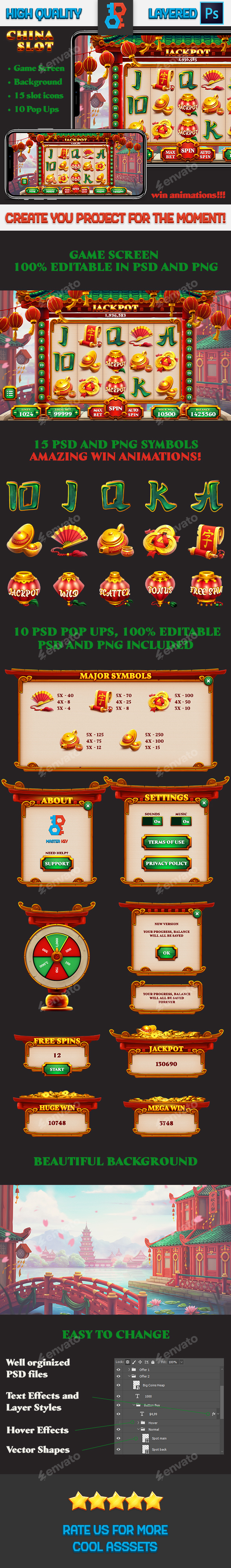 Slots Graphics, Designs & Templates | GraphicRiver