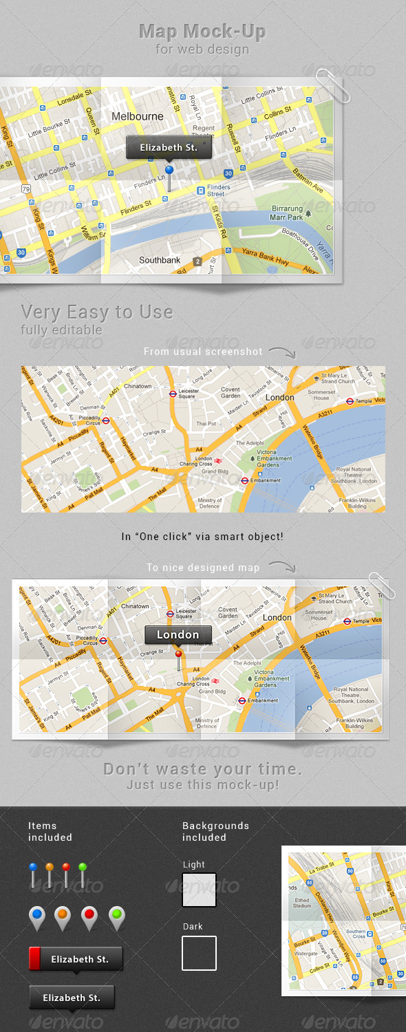 Map Graphics & Vectors | GraphicRiver