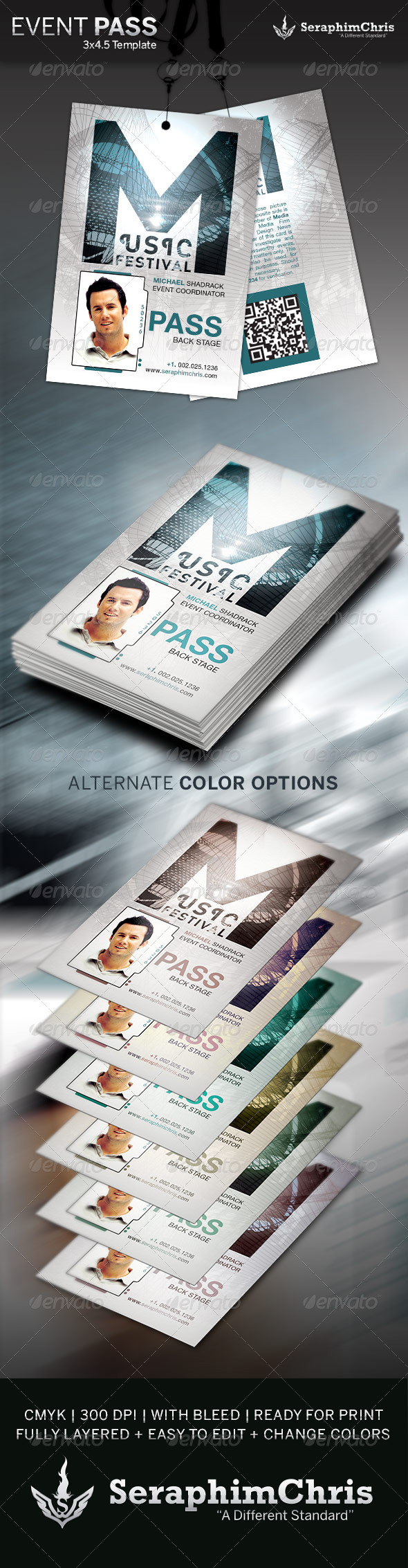 Credentials Event Graphics, Designs & Templates