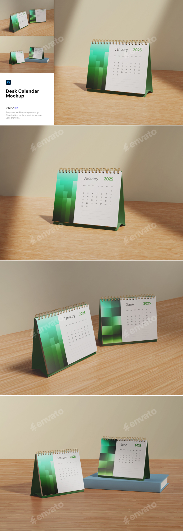 Calendar Graphics, Designs & Templates | GraphicRiver